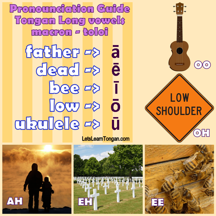 How to pronounce the Tongan long vowels – Let's learn Tongan